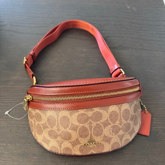 Coach | Bags | Coach Belt Bag In Signature Canvas | Poshmark